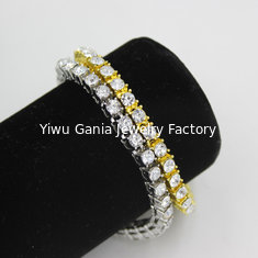 Hot Sale Tennis Jewelry Wedding Jewelry Crystal Rhinestone Classic Tennis Bracelets For Women Ladies Girls Gifts