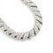 Brand New Luxury Hip Hop Rapper Necklace Rhinestone Iced Out Curb Silver Color Cuban Chain Necklace For Women Gifts