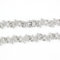 Brand New Imitation Rhodium Cuban Necklace Rhinestone Iced Out Curb Cuban Chain Necklace Jewelry For Bride Wedding Gifts