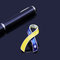 Wholesale Breast Cancer Awareness Brooch Pins Blue Yellow Pink Ribbon Teal Ribbon Cancer Brooch Pins